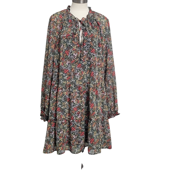 Show Me Your MuMu | Dresses | Show Me Your Mu Mu Floral Long Sleeve ...
